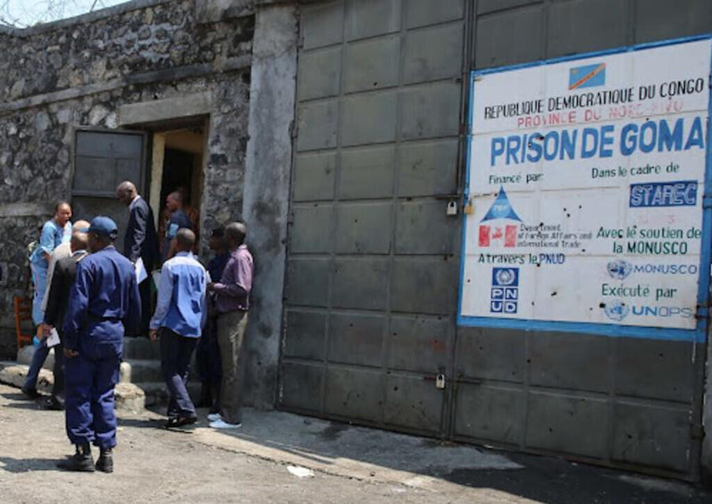 RDC: nuit d'horreur à la prison de Goma